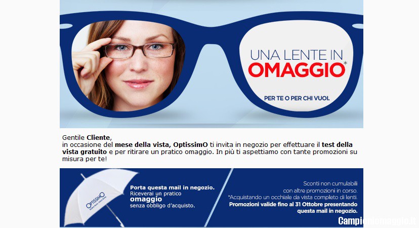 optissimo | CampioniOmaggio.it: Campioni Omaggio, Coupon e buoni spesa ...