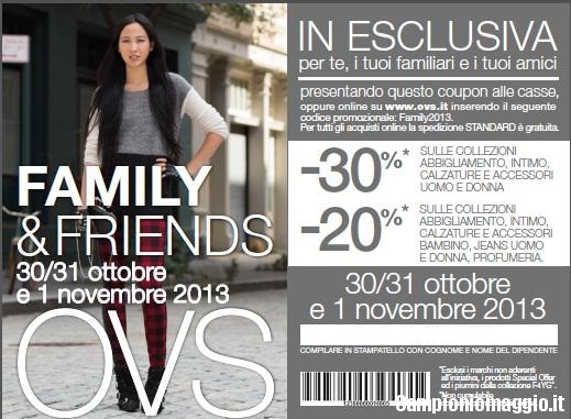 BUONO OVS | CampioniOmaggio.it: Campioni Omaggio, Coupon e buoni spesa, concorsi e promozioni online