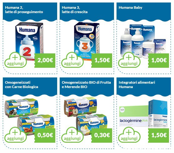 buoni sconto humana | CampioniOmaggio.it: Campioni Omaggio, Coupon e ...