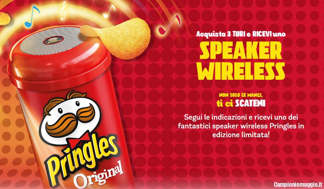 promo speaker pringles | CampioniOmaggio.it: Campioni Omaggio, Coupon e ...