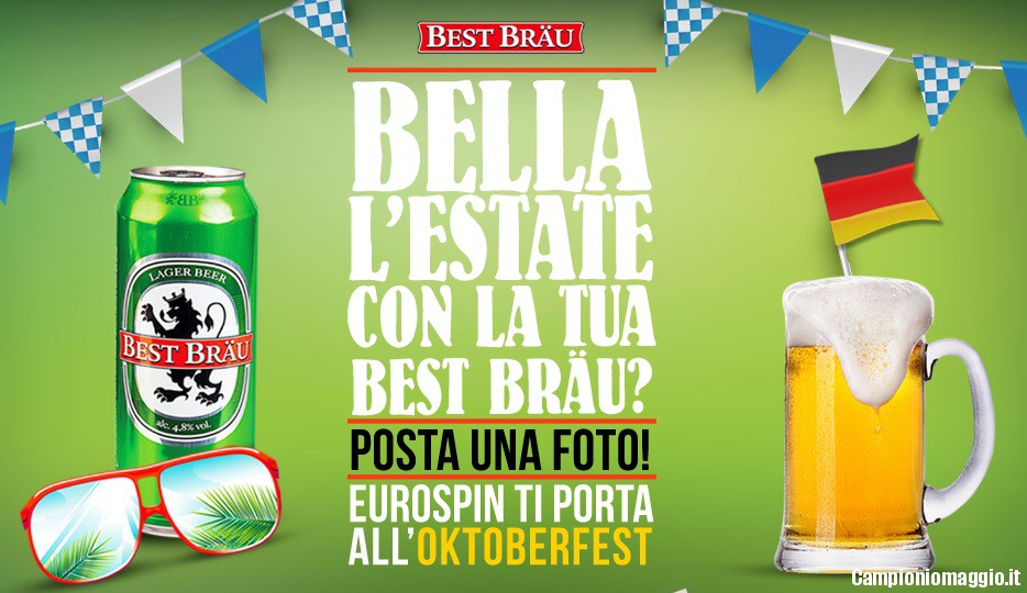 Eurospin & birra Best Brau : vinci l’Oktoberfest | Concorsi