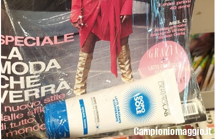 Grazia con doposole omaggio | Omaggi in edicola